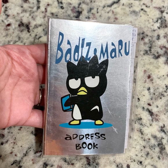 Sanrio | Office | Sanrio Badtz Maru Hello Kitty Vintage 9s Address Book | Poshmark